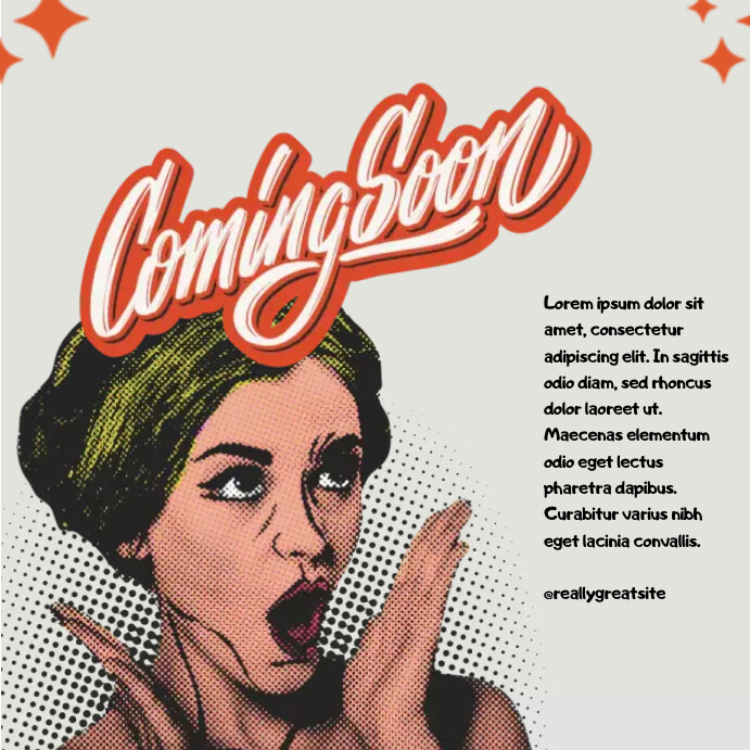 Important Announcement INSTAGRAM POST Templat | PosterMyWall