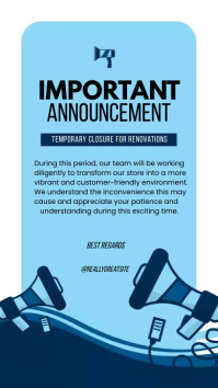 Important Announcement Template | PosterMyWall