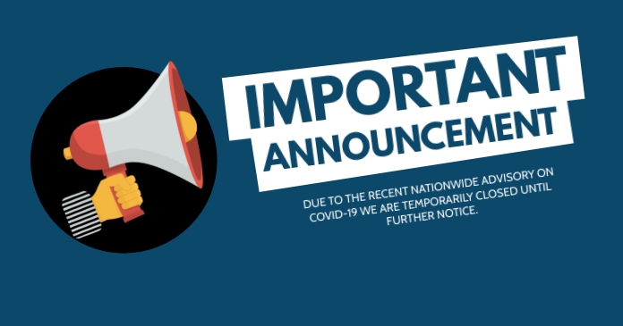 Important Announcement Templates | PosterMyWall