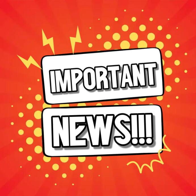 Important News Template | PosterMyWall