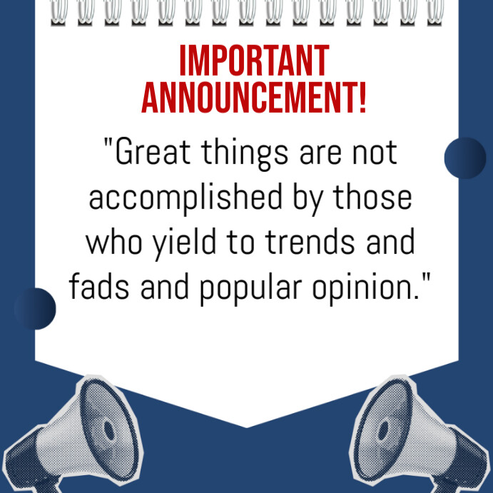 Copy of Important notice | PosterMyWall