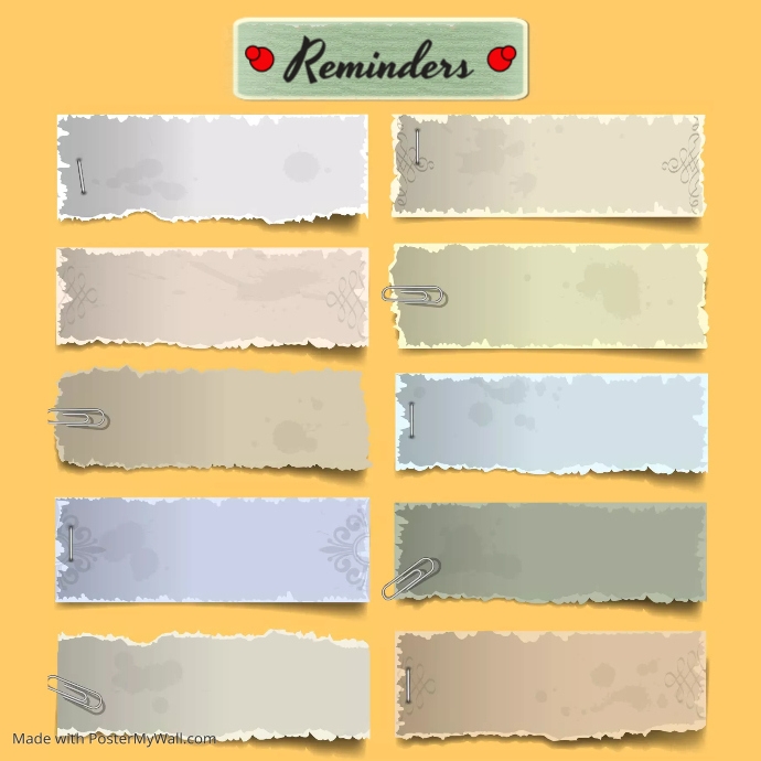 Copy of Important notification | PosterMyWall