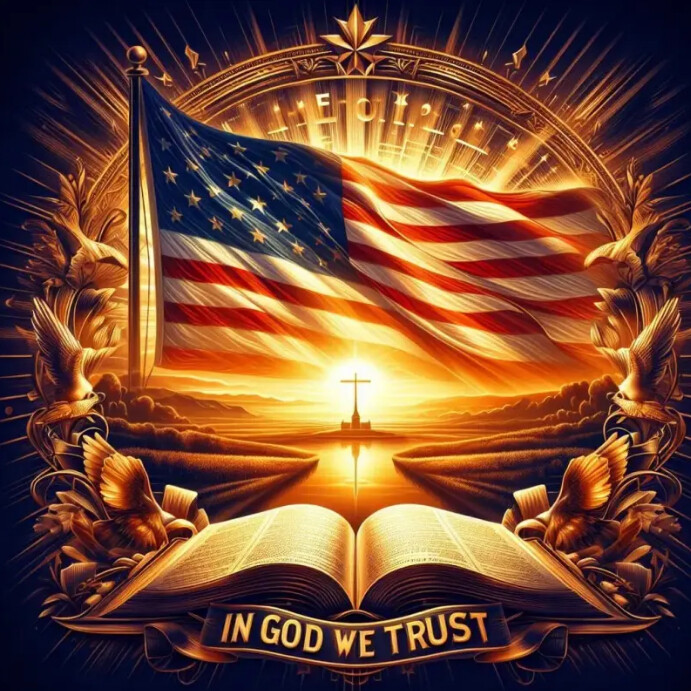Copy of In God we trust day | PosterMyWall