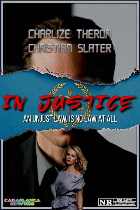 IN JUSTICE Template | PosterMyWall