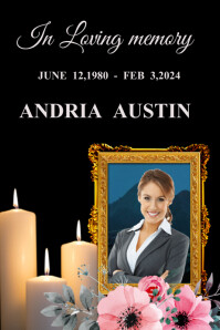 In loving Memory Template | PosterMyWall