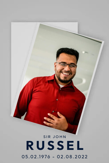 in loving memory Template | PosterMyWall