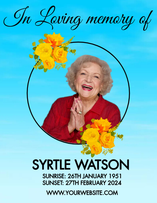 in loving memory Template | PosterMyWall