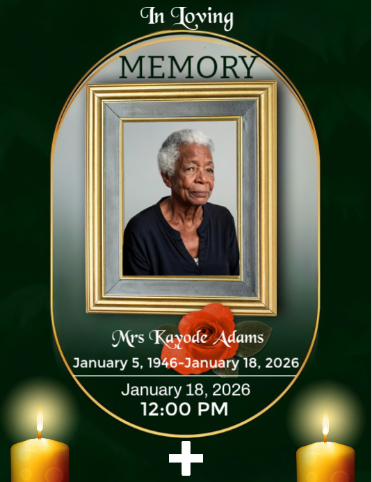 In loving memory Template | PosterMyWall