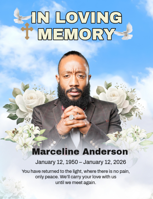 In Loving Memory Template | PosterMyWall