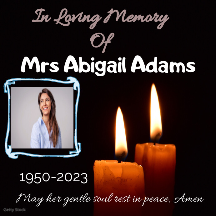 In Loving Memory Template | PosterMyWall