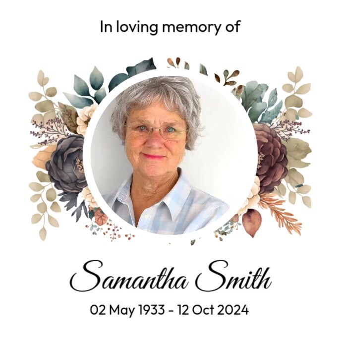 In Loving Memory Template | PosterMyWall