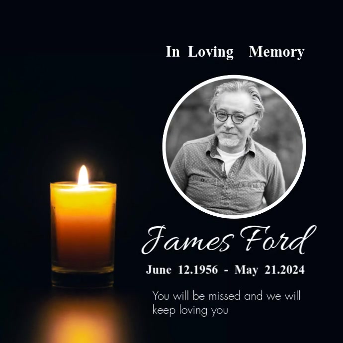 In Loving Memory Memorial Poster Template | PosterMyWall