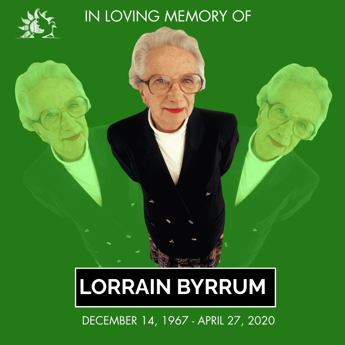 Copy of In Loving Memory Of , church funeral cemetery | PosterMyWall