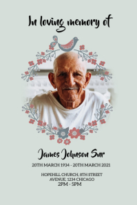 In Memory Of Template | PosterMyWall