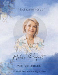 In Loving Memory of Template | PosterMyWall