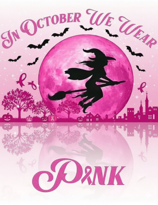 Plantilla de In October We Wear Pink – Breast Cancer Awareness ...
