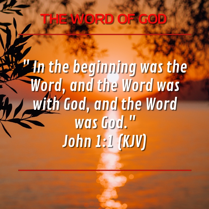 Copy of In the beginning | PosterMyWall