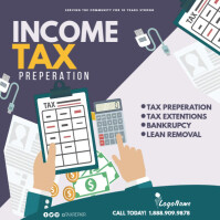 Tax preperation Template | PosterMyWall