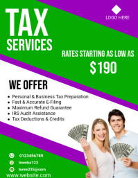 income tax flyers Template | PosterMyWall