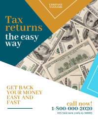 Income Tax TIME Flyer Template | PosterMyWall