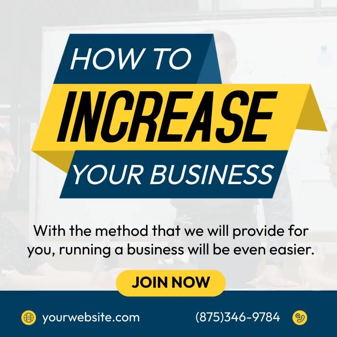 Increase Your Business Template | PosterMyWall