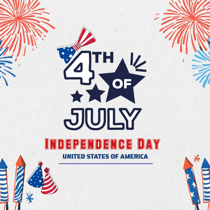 independace day 4th of july Template | PosterMyWall
