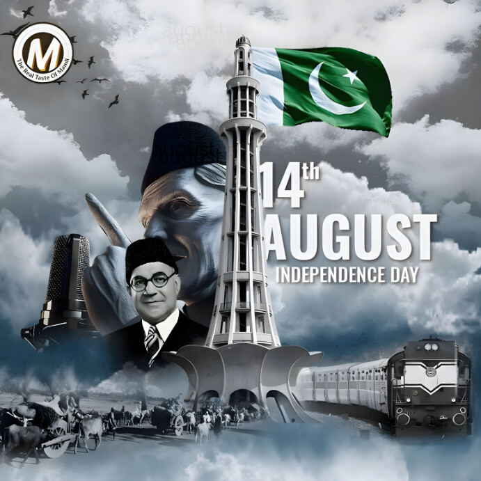 Independence day 14th august Template | PosterMyWall