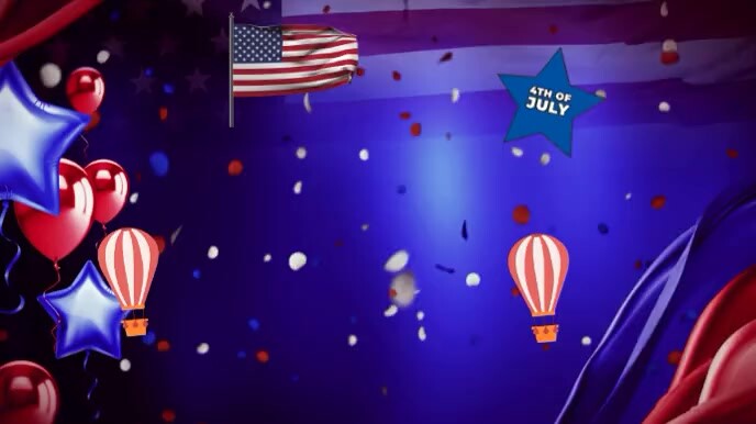 Independence Day 4th July Digital Display (16 Template | PosterMyWall