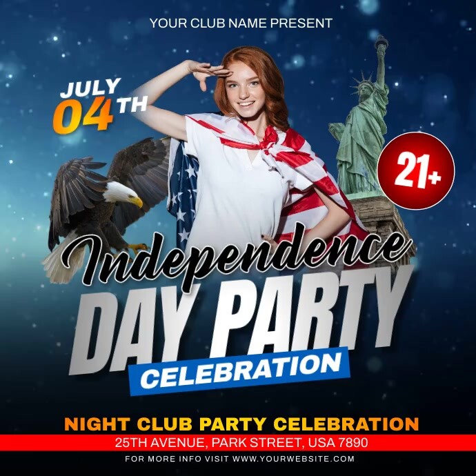 Plantilla de Independence Day Ads | PosterMyWall