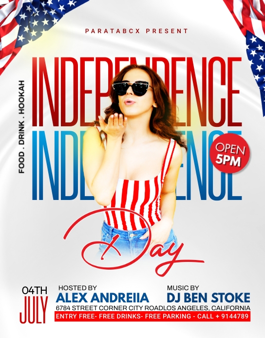 Copy of Independence Day Celebration ad | PosterMyWall