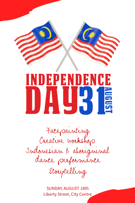 Independence Day Celebration Poster Template | PosterMyWall