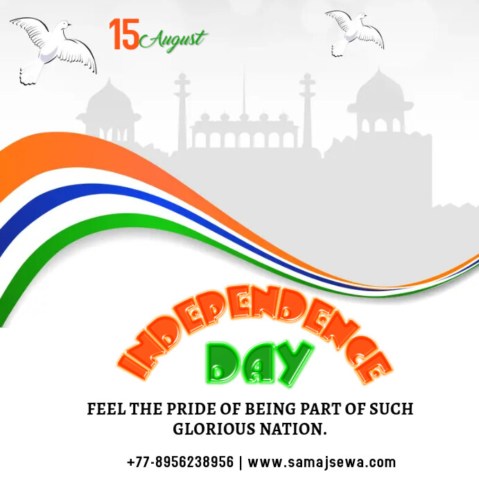 Copy of independence day | PosterMyWall