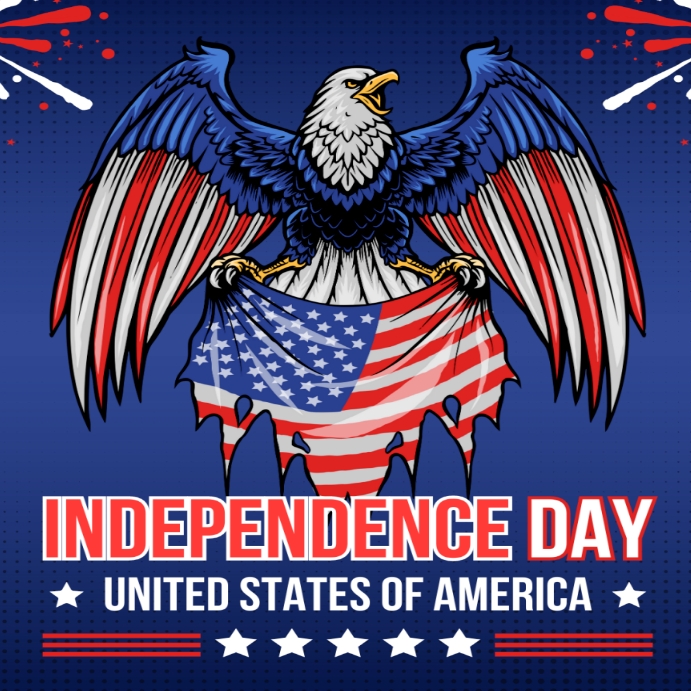 Independence day illustration Template | PosterMyWall