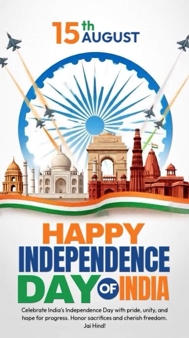 Independence Day India Template | PosterMyWall