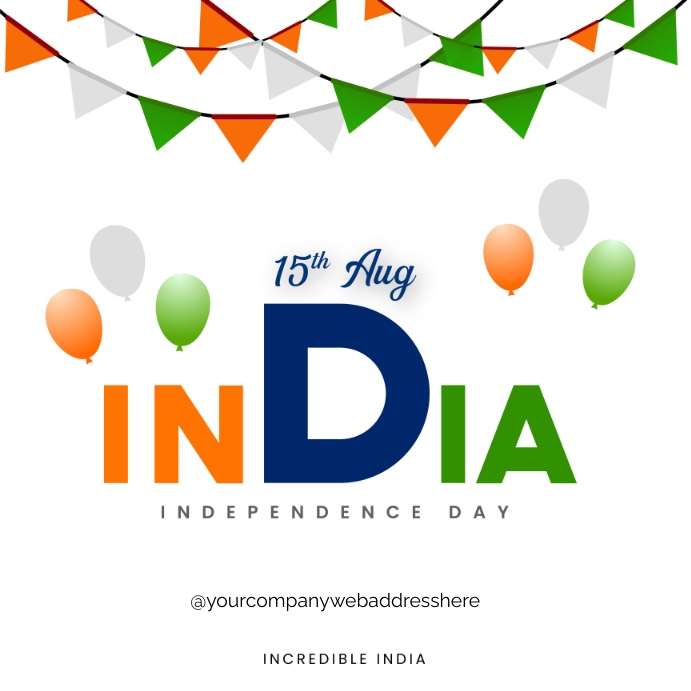 independence day india Template | PosterMyWall