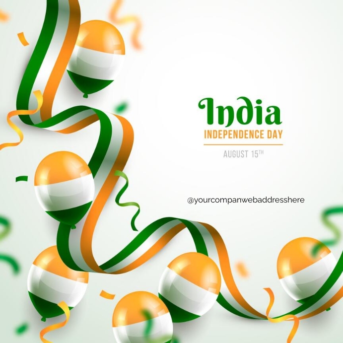 independence day india Template | PosterMyWall