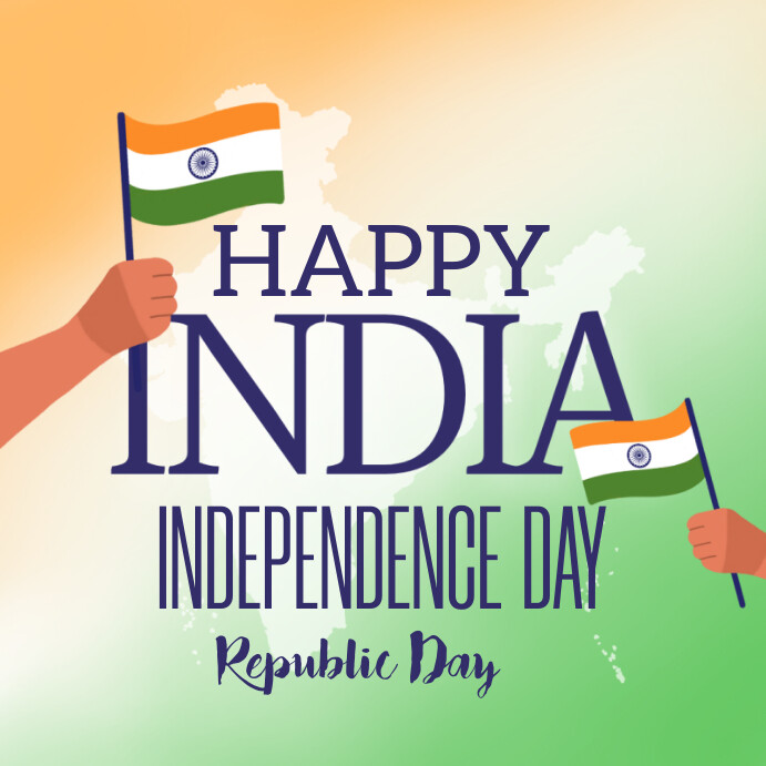 Plantilla de independence day india instagram | PosterMyWall
