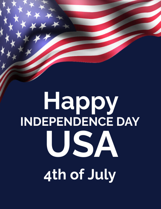 INDEPENDENCE DAY poster Template | PosterMyWall