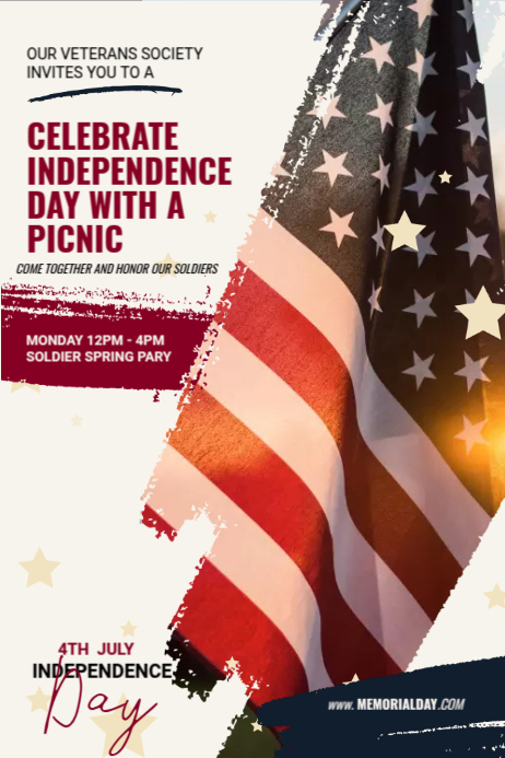 Independence Day Poster Template | PosterMyWall