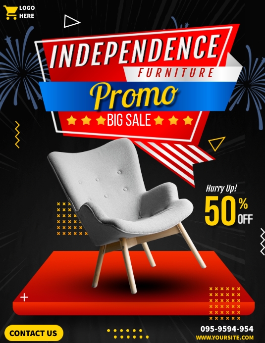 Independence Day Promo Sale Template | PosterMyWall