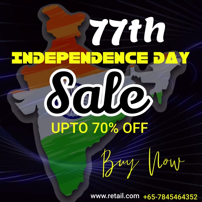 independence day sale / big sale / offer and Template | PosterMyWall