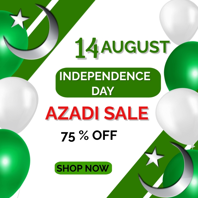 independence day sale Template | PosterMyWall