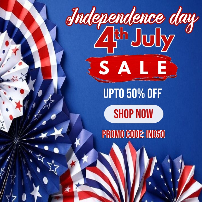 Plantilla de independence day sale poster | PosterMyWall