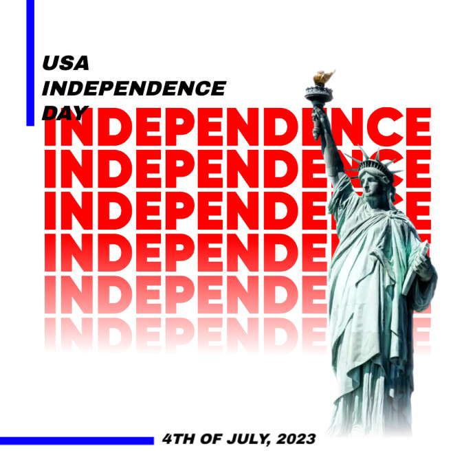 Independence day template | PosterMyWall