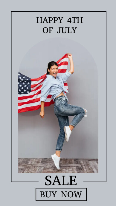 Plantilla de Independence Day USA America Instagram Story | PosterMyWall