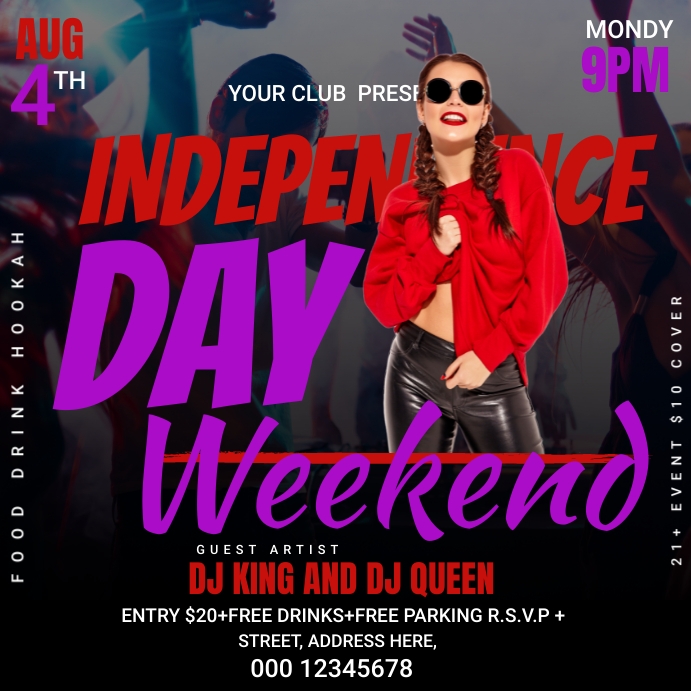 Copy of Independence day weekend | PosterMyWall