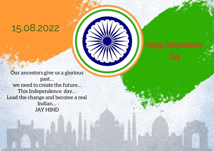 Independence Day wishes (1) Template | PosterMyWall