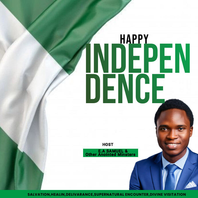Independence Nigeria (1) Template | PosterMyWall