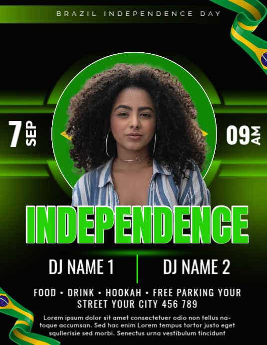 Independence Party Flyer Template | PosterMyWall