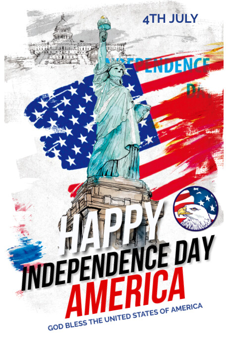 independence poster Template | PosterMyWall